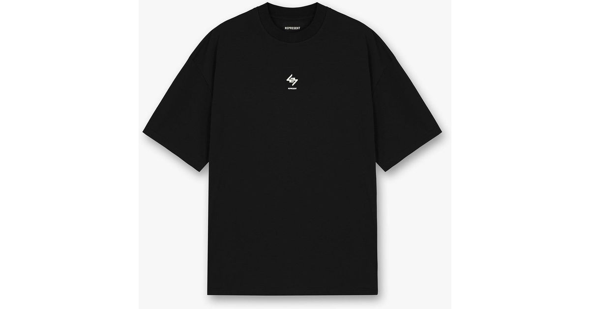 Represent 247 Oversized T-Shirt in Black for Men | Lyst UK