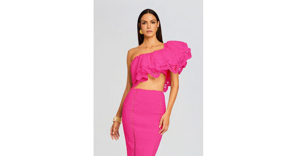 Charo Ruiz Collyk Top in Pink | Lyst