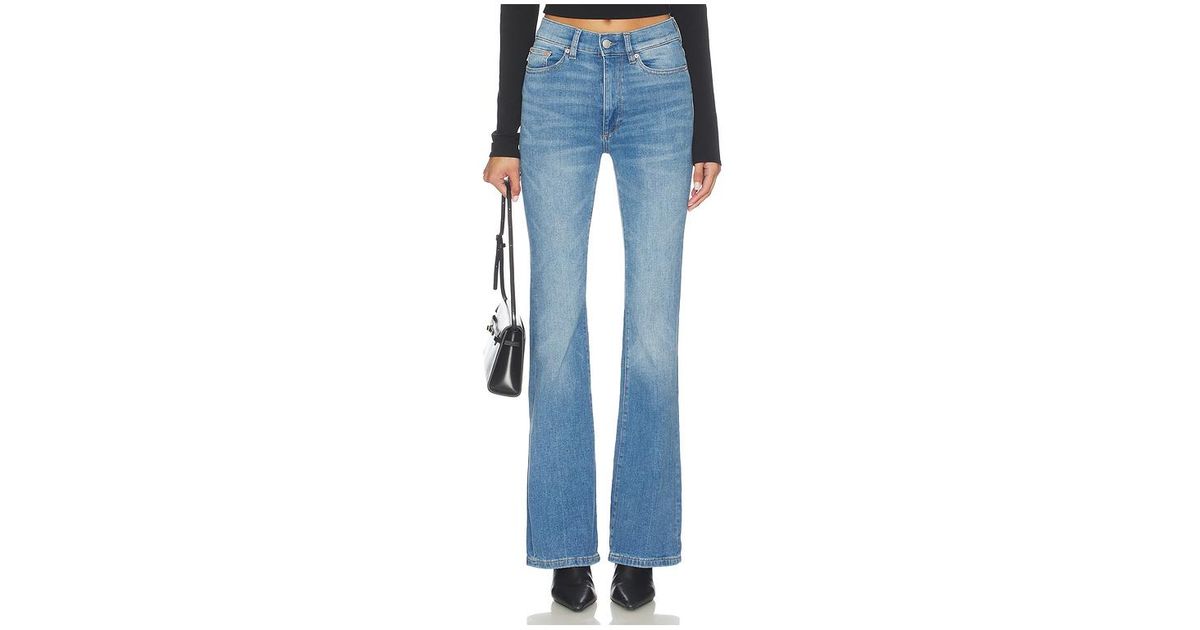 DL1961 Bridget High Rise Bootcut Jeans in Blue | Lyst UK