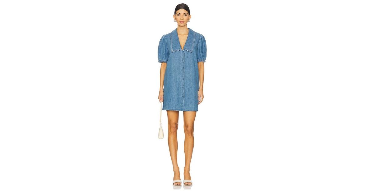 FRAME Sailor Dress in Blue | Lyst