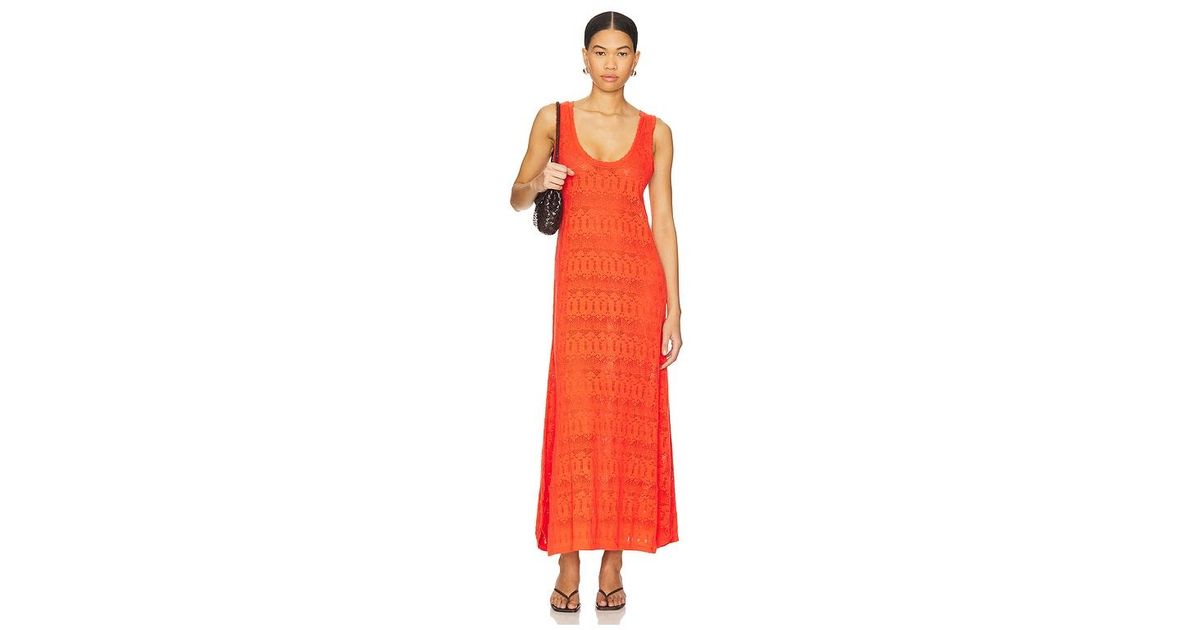 Spell Siesta Maxi Dress in Red | Lyst