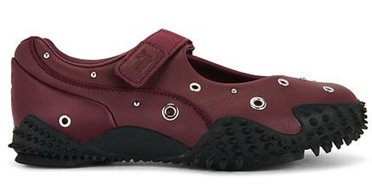PUMA Mostro Fey Studs Flat in Brown | Lyst
