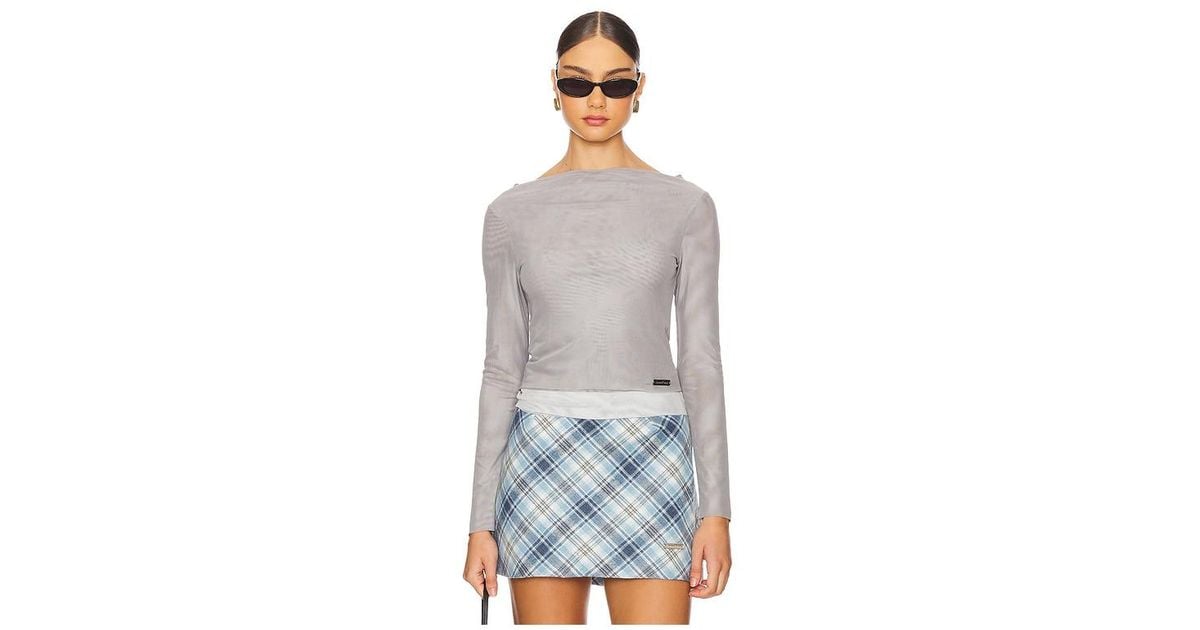 House Of Sunny Multi Mesh Layer Second Skin in White | Lyst