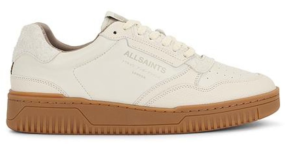AllSaints Regan Low Top in White for Men | Lyst UK
