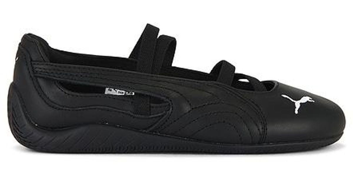 PUMA Speedcat Ballet Flat in Black | Lyst