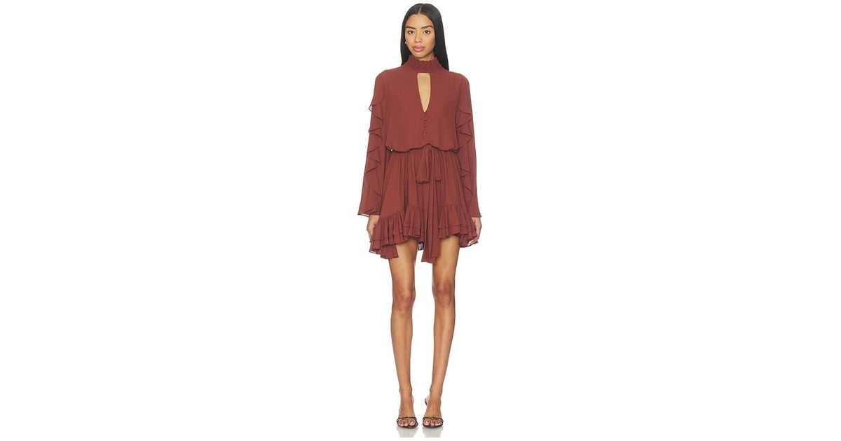 Alexis Giovanna Dress in Red | Lyst UK