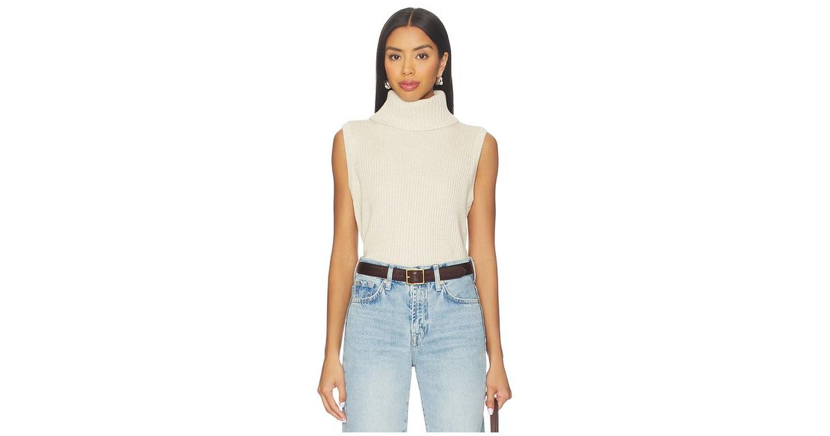 Lovers + Friends Keris Turtle Neck Vest in Blue | Lyst UK