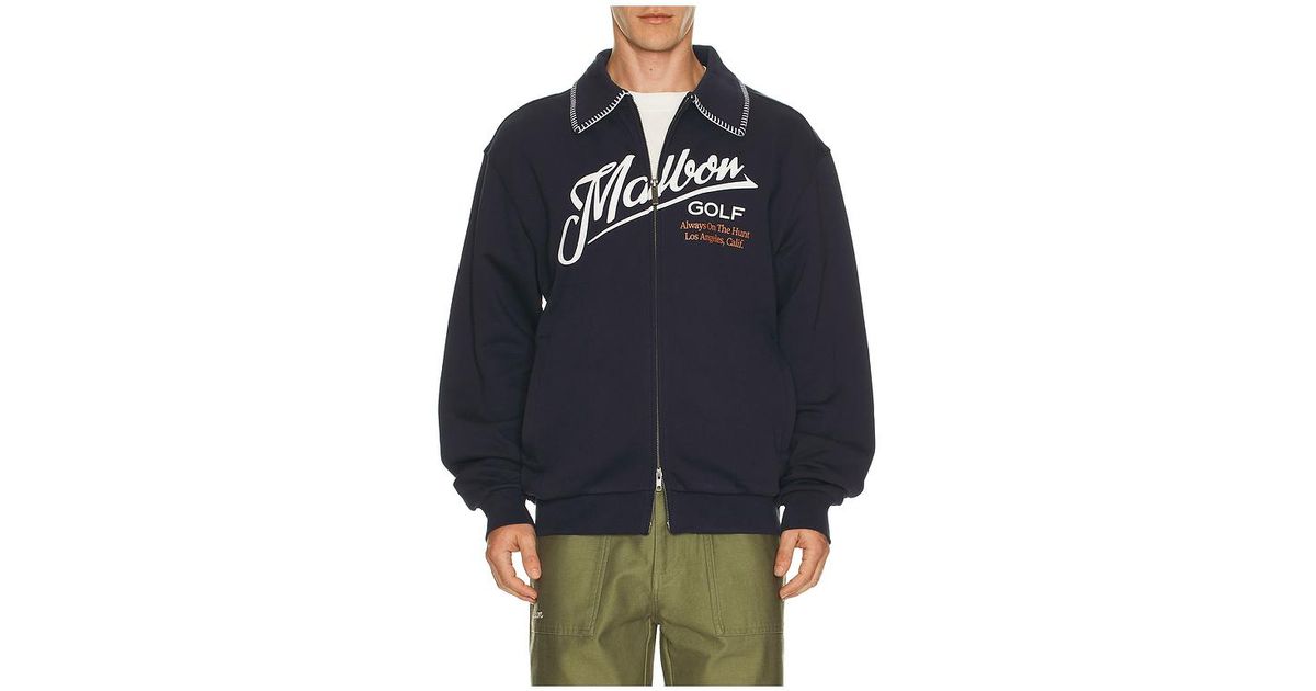 Malbon Golf Maxwell Sweatshirt in Blue for Men | Lyst UK