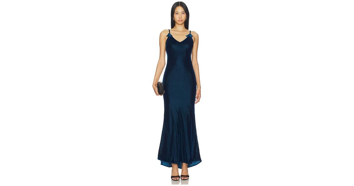 Maude Club Marissa Dress in Blue | Lyst UK