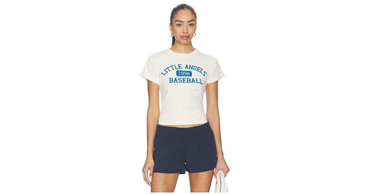 Daydreamer X Revolve Little Angels Baseball Vintage Tee in Blue | Lyst