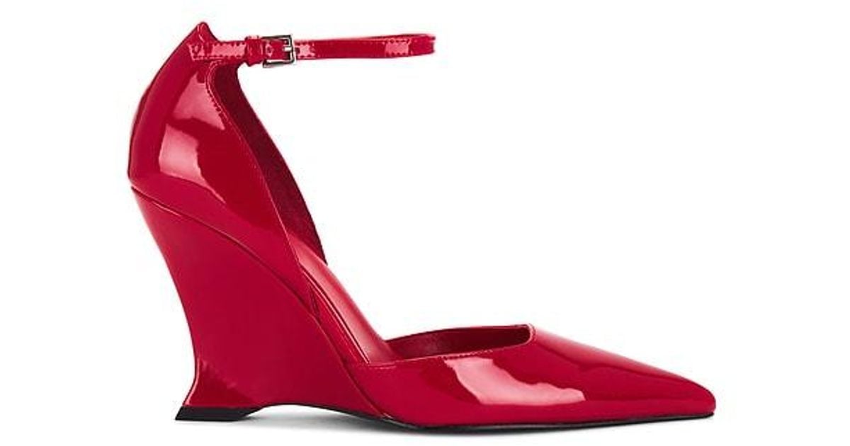 RAYE Rivington Wedge in Red | Lyst