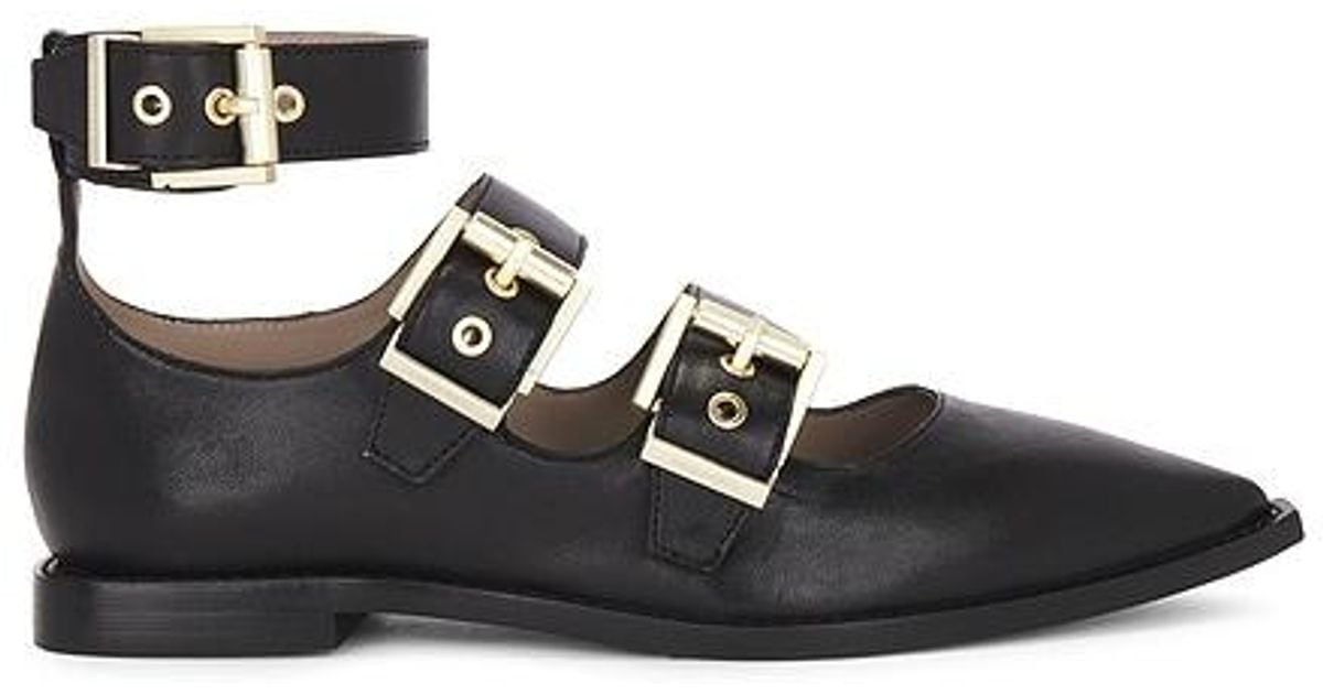 AllSaints Susan Buckle Mary Jane in Black | Lyst