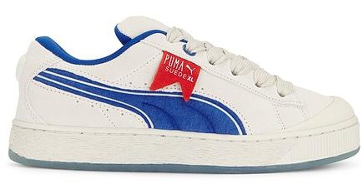 PUMA Suede Xl Ghostbusters Stay Puft Marshmallow Man in White for Men ...
