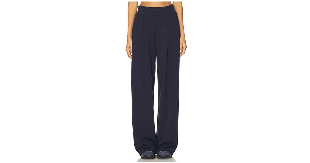 Varley The Extra Wide Leg 29.5 Pant in Blue | Lyst UK