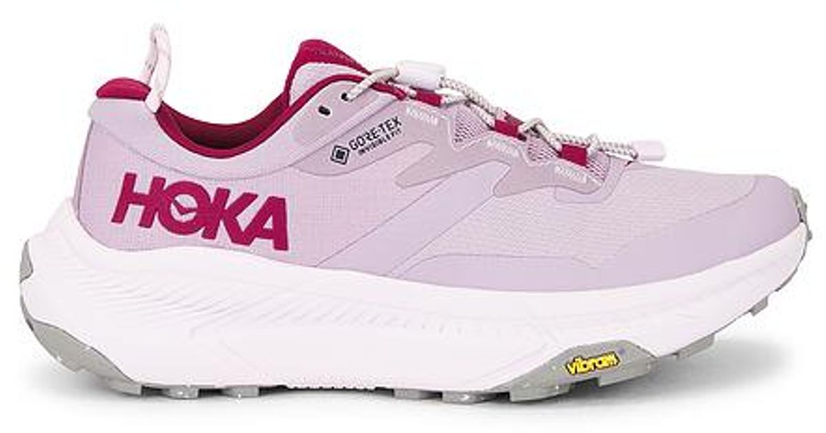 Hoka One One Transport Gtx Sneaker in Pink | Lyst UK