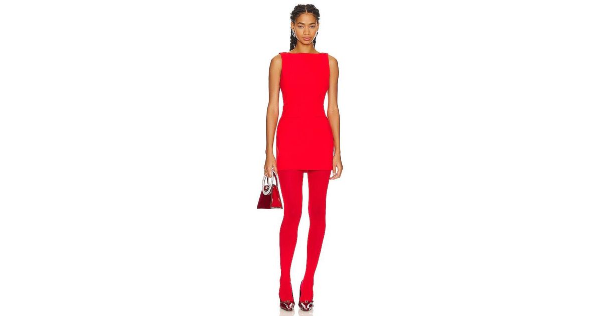 L'academie 'Academie Arley Dress in Red | Lyst