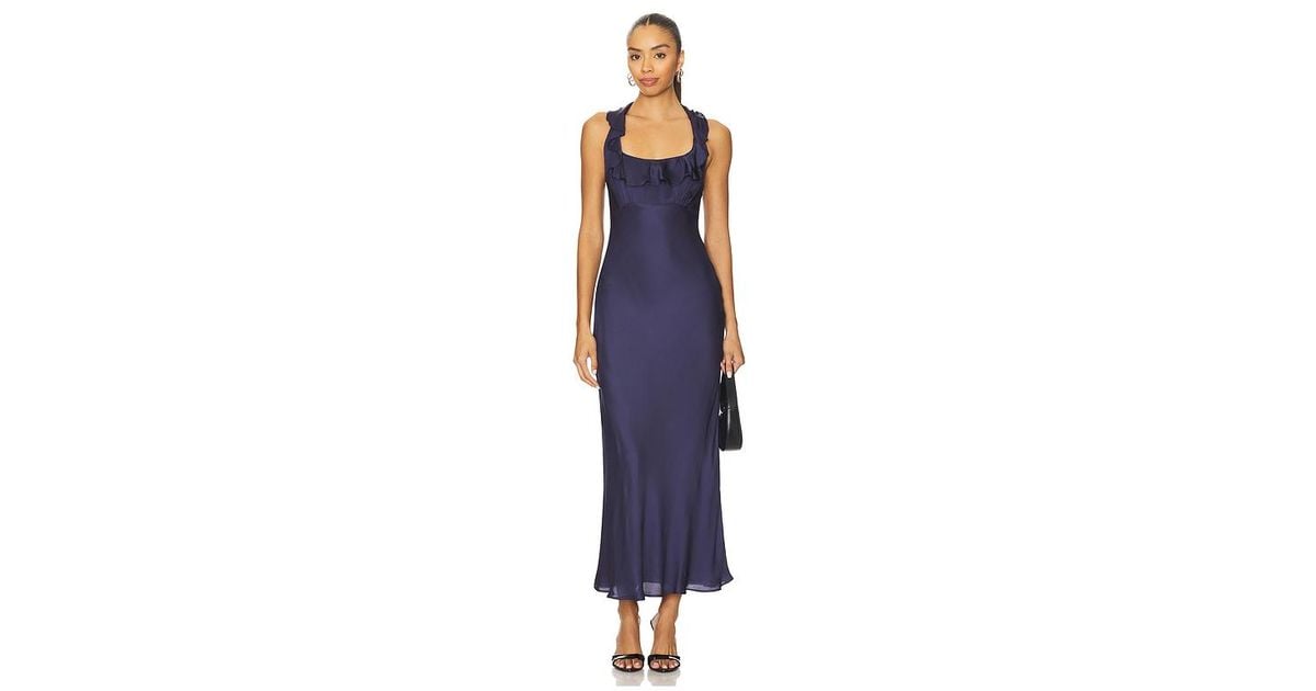 Astr Morrigan Dress in Blue | Lyst UK
