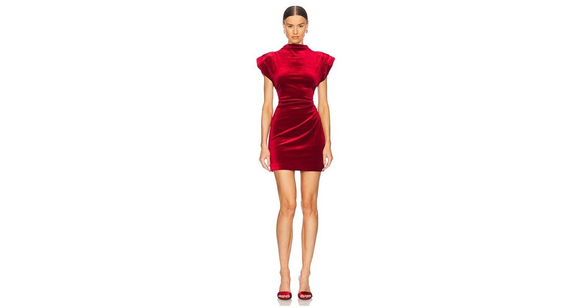 Astr Ila Dress in Red | Lyst