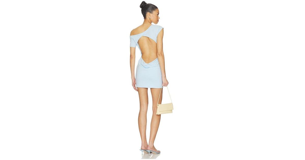 Frankie's Bikinis X Jennie Jen Modal Mini Dress in Blue | Lyst