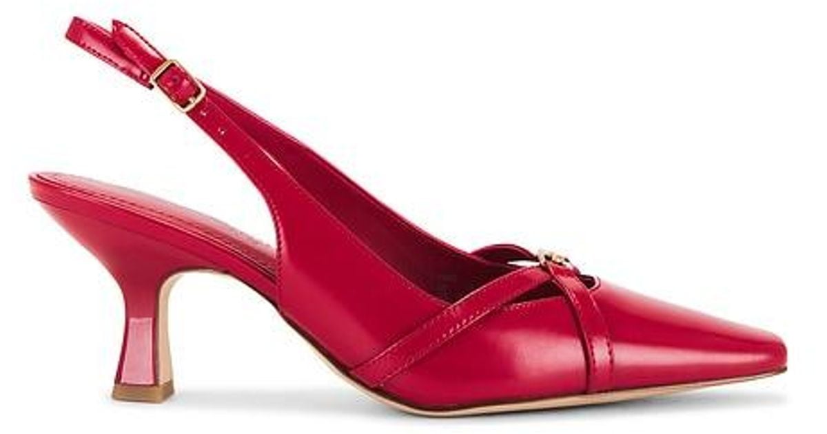 COACH Rowyn Slingback in Red | Lyst
