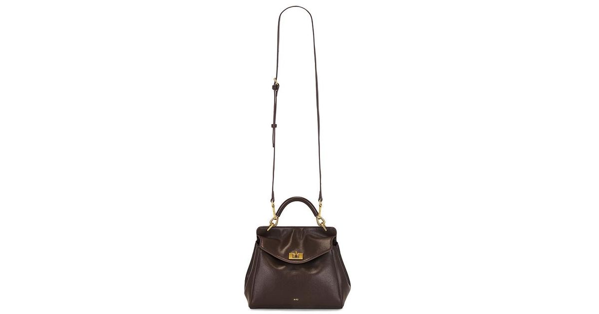 JW PEI Lucia Classic Top Handbag in Brown | Lyst