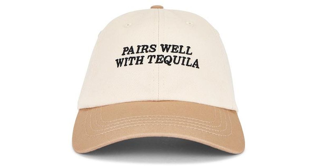 Motel Margarita Pairs Well Dad Hat in Natural for Men | Lyst