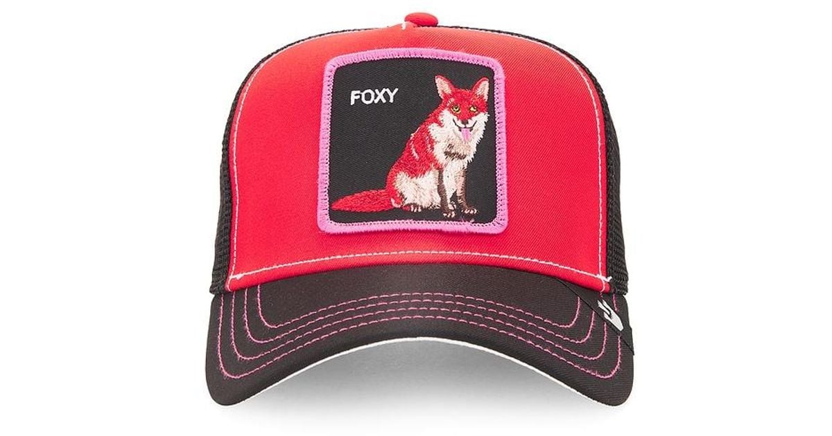 Goorin Bros Fox Trip Trucker Hat in Red | Lyst