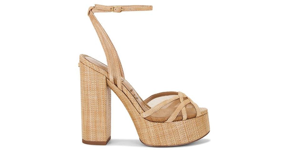 Sam Edelman Sandy Sandal in White | Lyst UK