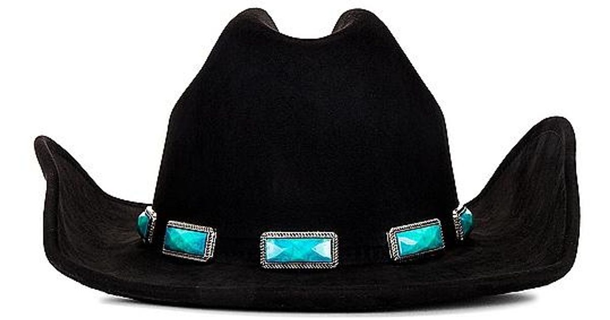 8 Other Reasons Turquoise Cowboy Hat in Black | Lyst