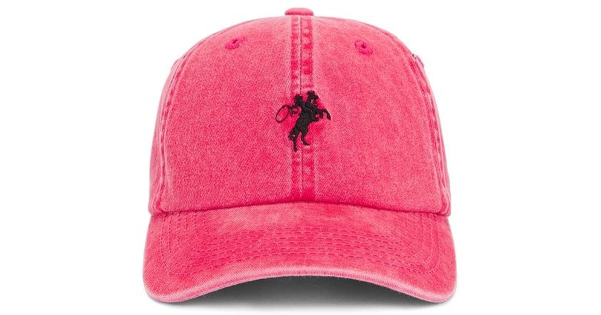 The Laundry Room Giddy Up Papa Cap in Pink | Lyst