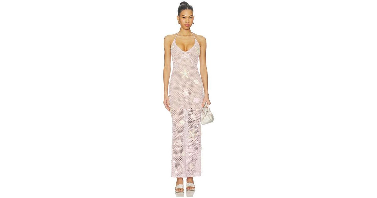 LoveShackFancy Macie Dress in White | Lyst UK