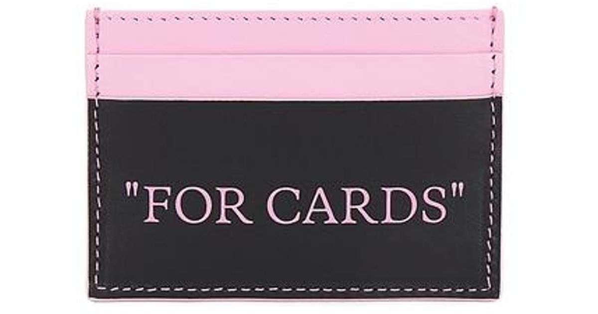 Off-White c/o Virgil Abloh Off- Quote Card Case | Lyst