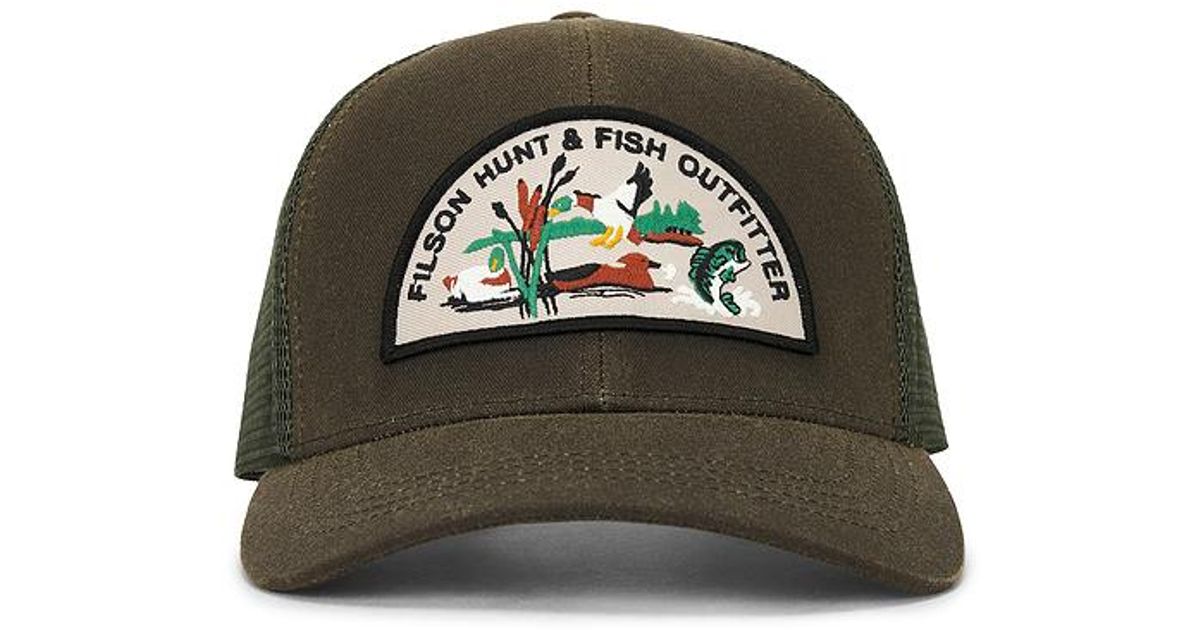 Filson Logger Mesh Cap in Black for Men | Lyst UK