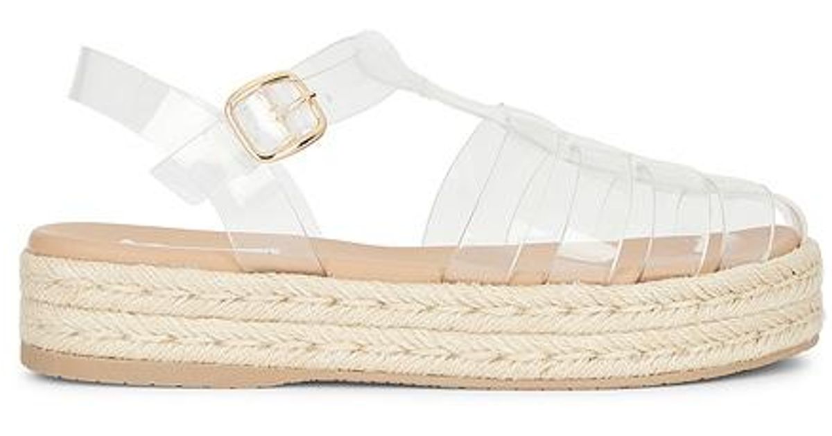 Steve Madden Marlin Sandal in White | Lyst