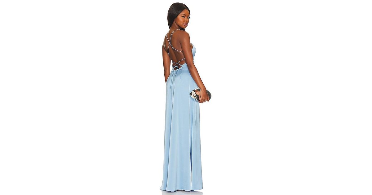 Katie May X Revolve Trudy Gown in Blue | Lyst