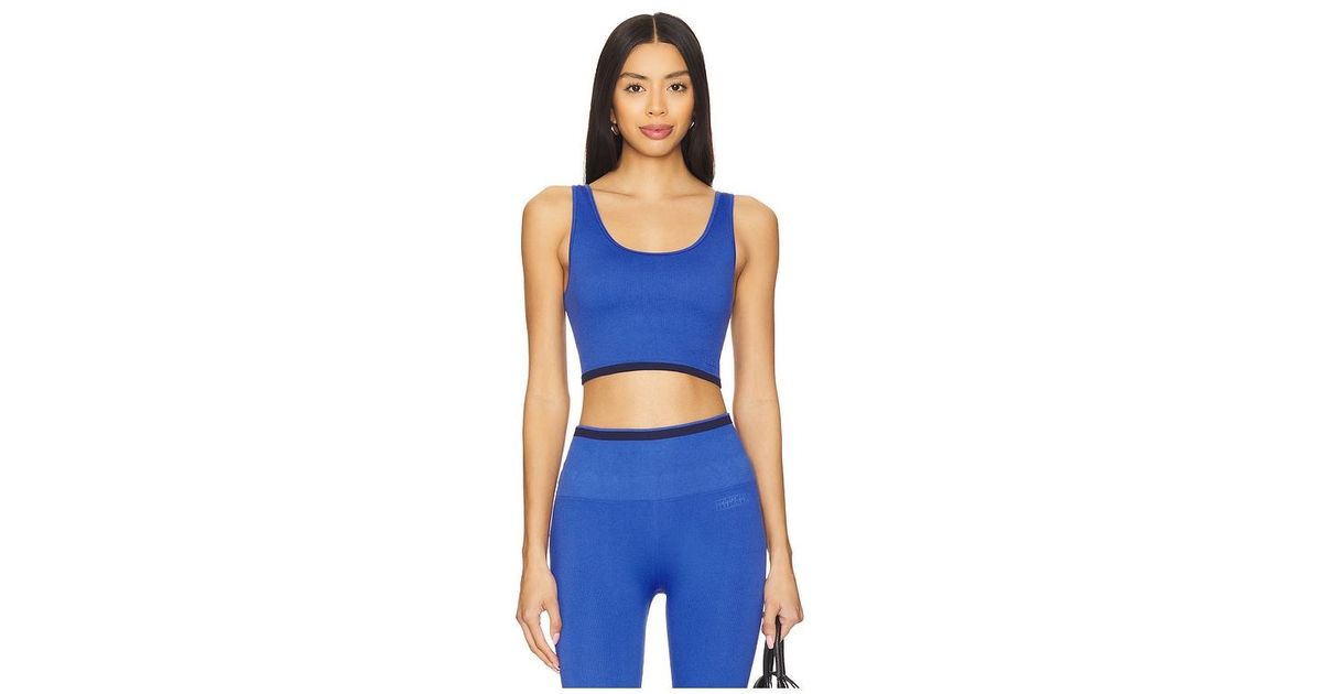 Spiritual Gangster Love Longline Bra in Blue | Lyst