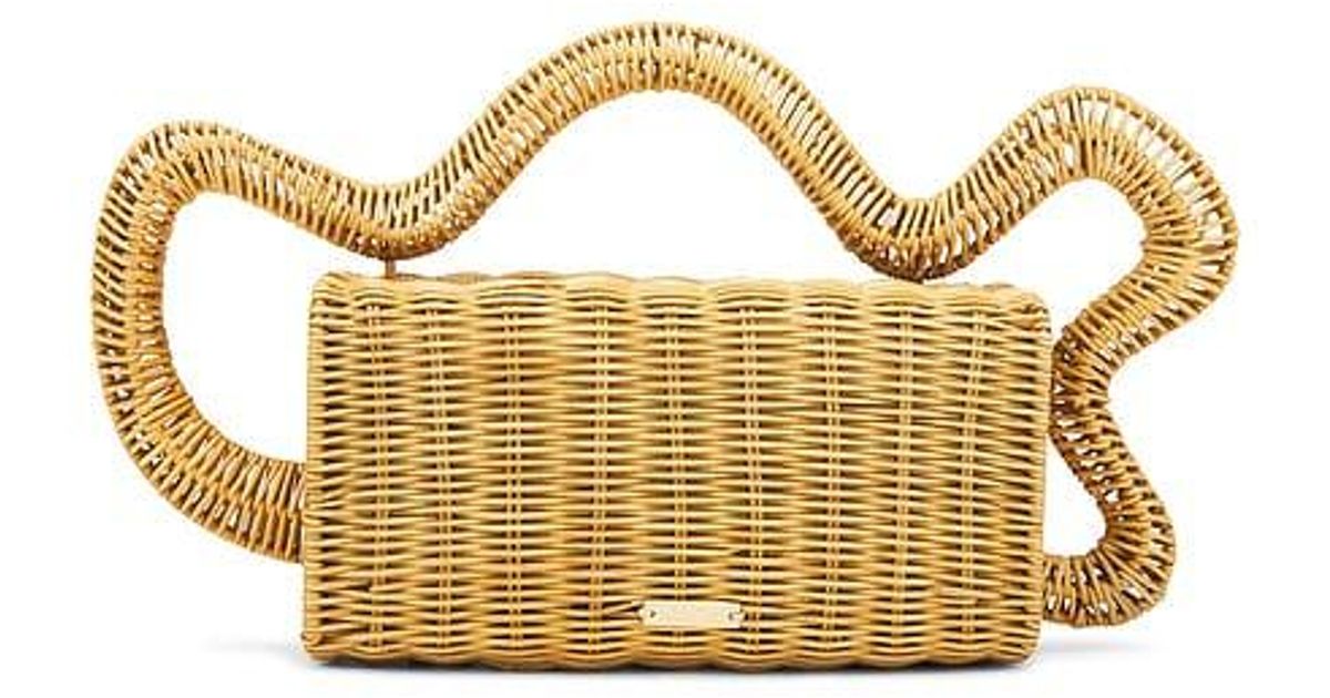 Cult Gaia Elsa Clutch in Metallic | Lyst