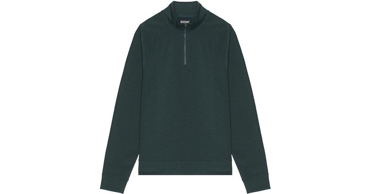 Rhone Dreamstate 1/4 Zip Pullover in Green for Men | Lyst UK