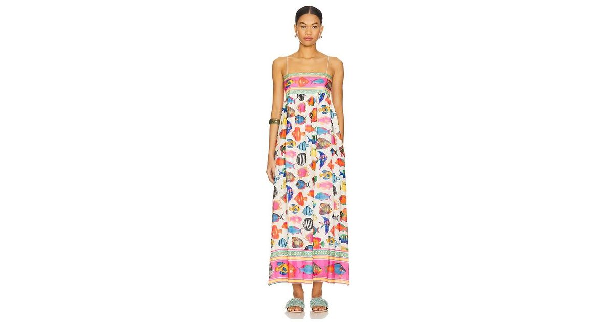 Show Me Your Mumu Skylar Maxi Dress in White | Lyst