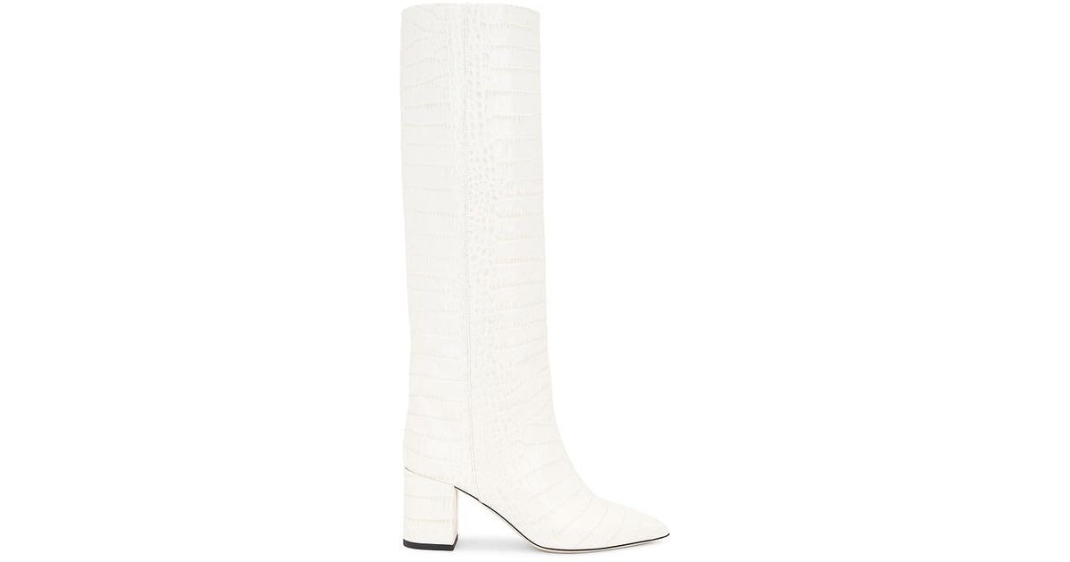 Paris Texas Anja Boot 70 in White | Lyst
