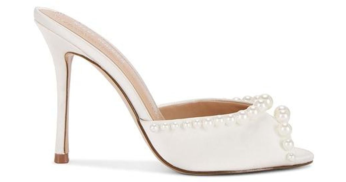 Steve Madden Priya Mule in White | Lyst
