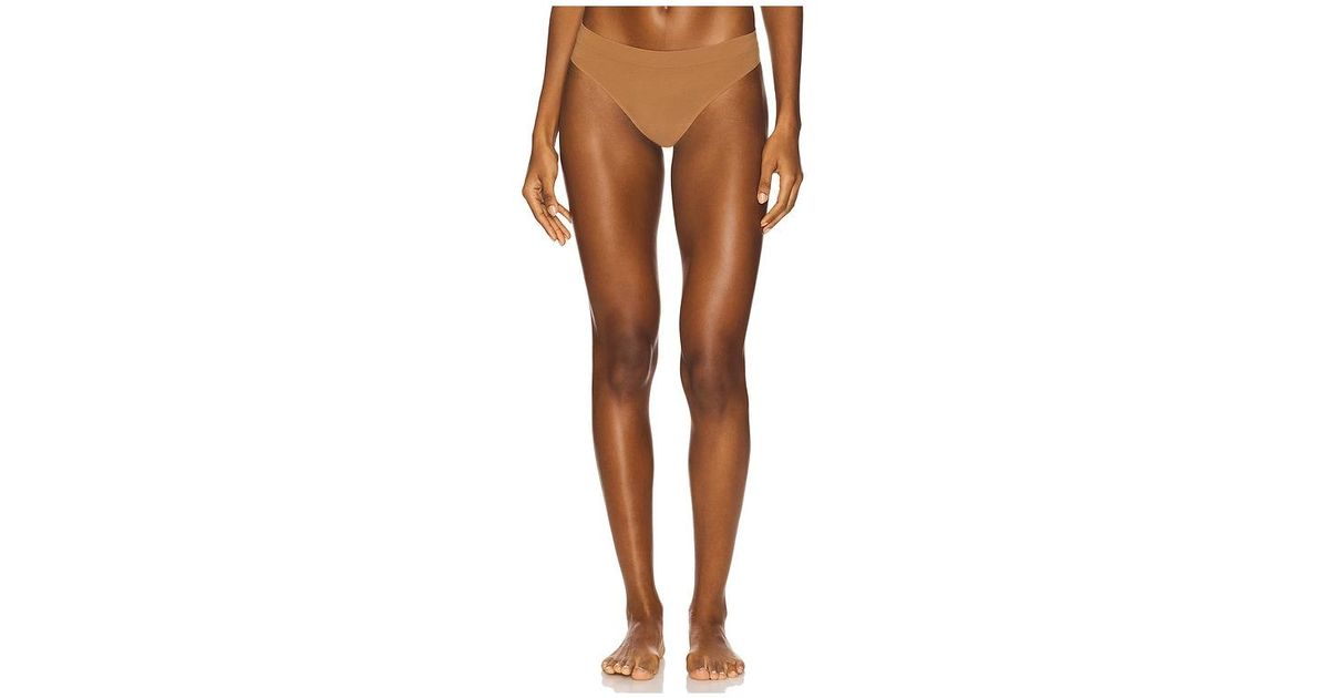 Commando Ballet Body Bikini Panty in Brown | Lyst