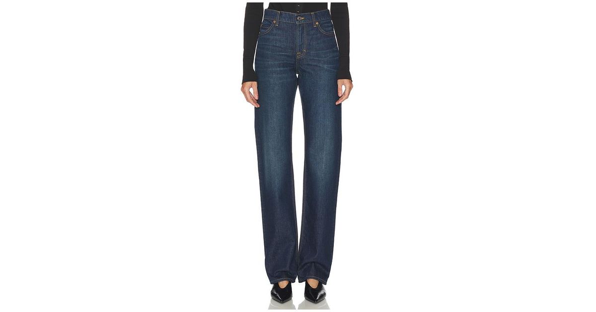 GRLFRND Graham Low Rise in Blue | Lyst UK
