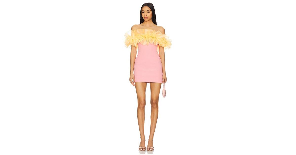 Susanna Chow Sasha Dress in Pink | Lyst