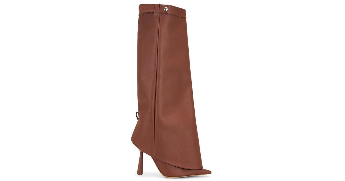Gia Borghini Florence Boot in Brown | Lyst