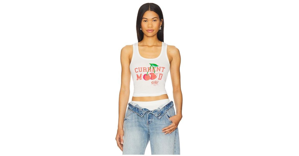 The Laundry Room Current Mood Tank Top in Blue | Lyst