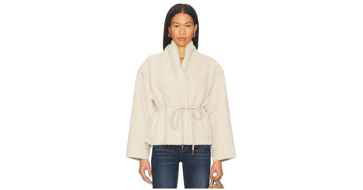 The Great The Reversible Drover Coat in Natural | Lyst