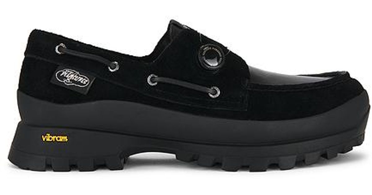 Sperry Top-Sider X Pleasures 3-Eye Vibram Turn-Lock Lug Boat Loafer in ...