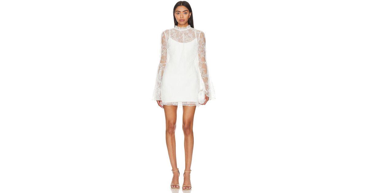 Katie May X Revolve Leilani Dress in White | Lyst