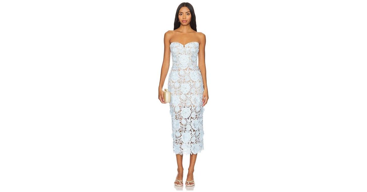 Bronx and Banco X Revolve Jasmine Midi Dress in White | Lyst UK